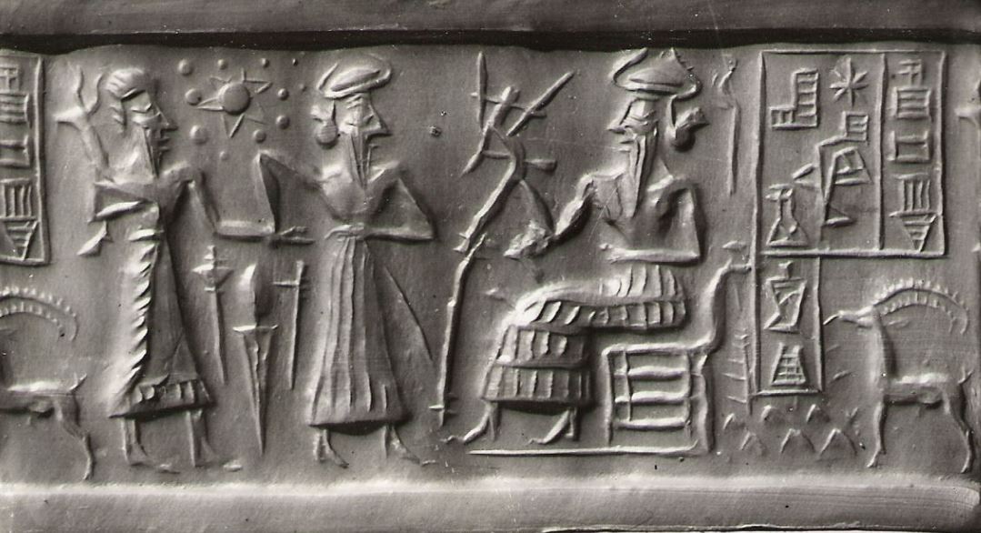 The Sumerian five pointed star